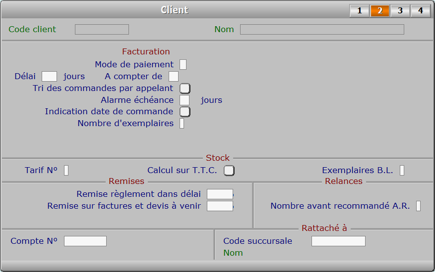 STOCK ICIM - Clients